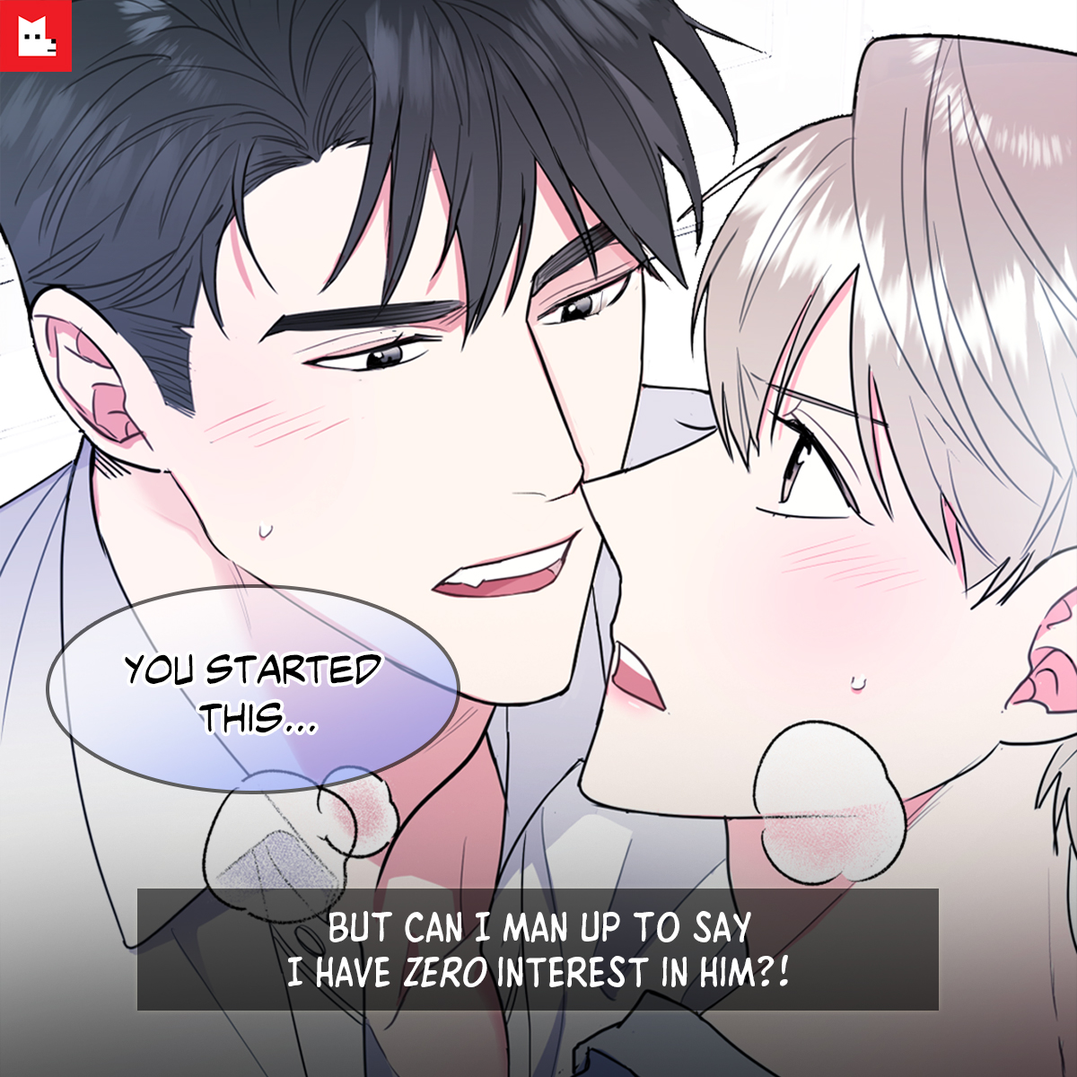 LEZHIN COMICS on Twitter: "💙NEW BL💙I knew from the start that my team leader and I wouldn't get ...