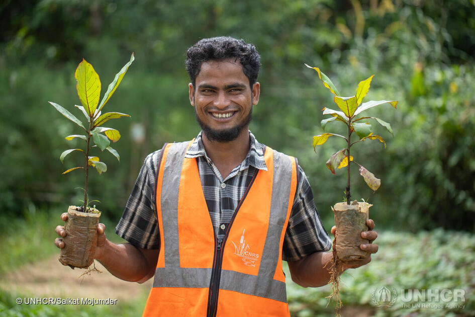 UNHCR Asia Pacific on Twitter: "🌳 Replanting trees after landslides 🐘 Protecting wildlife 📢 ...