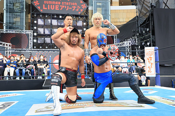 NJPW Global on Twitter: "After G1 Climax 32 ended, a special event in the open air in Roppongi ...