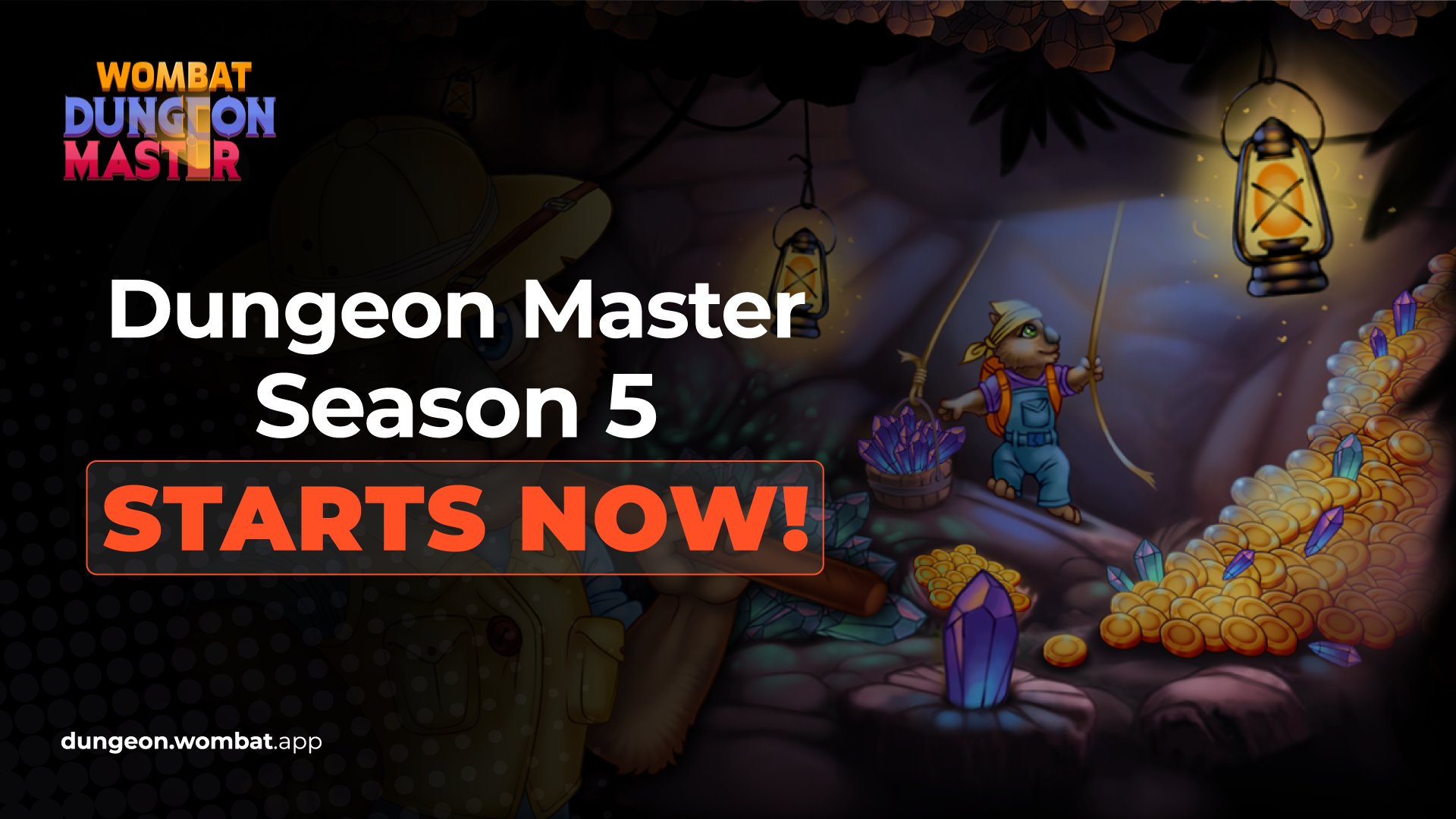 Dungeon Master on Twitter: "🚨New Season Alert Wombat Dungeon Master Season 5 is Live!🔥 Thank you ...