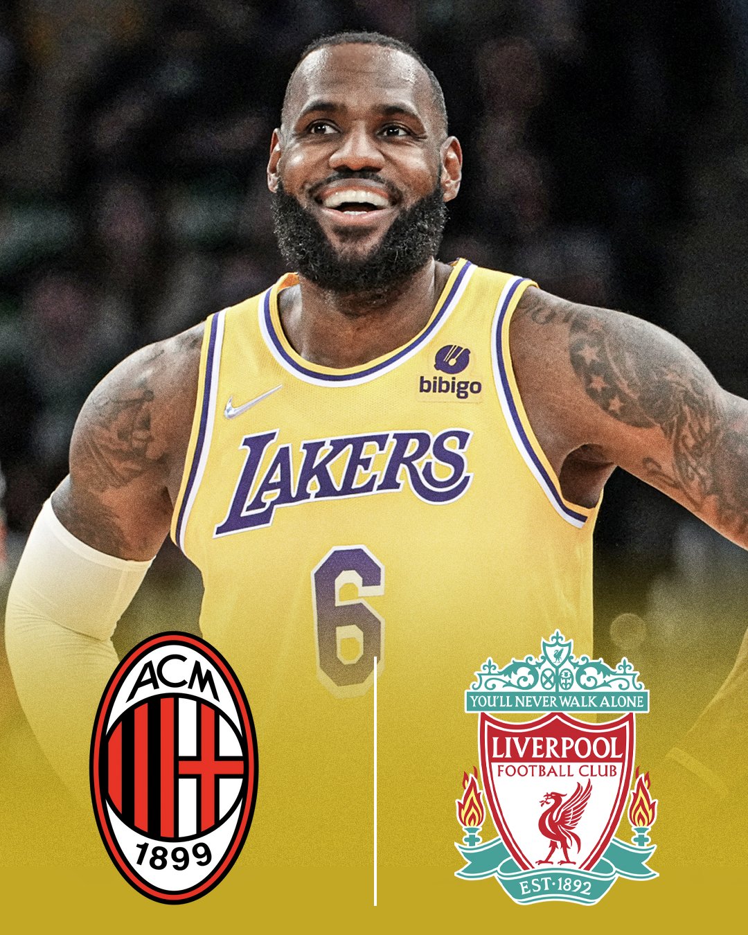 ESPN FC on Twitter: "LeBron James is now an investor in Liverpool and AC Milan ⚽ https://t.co ...