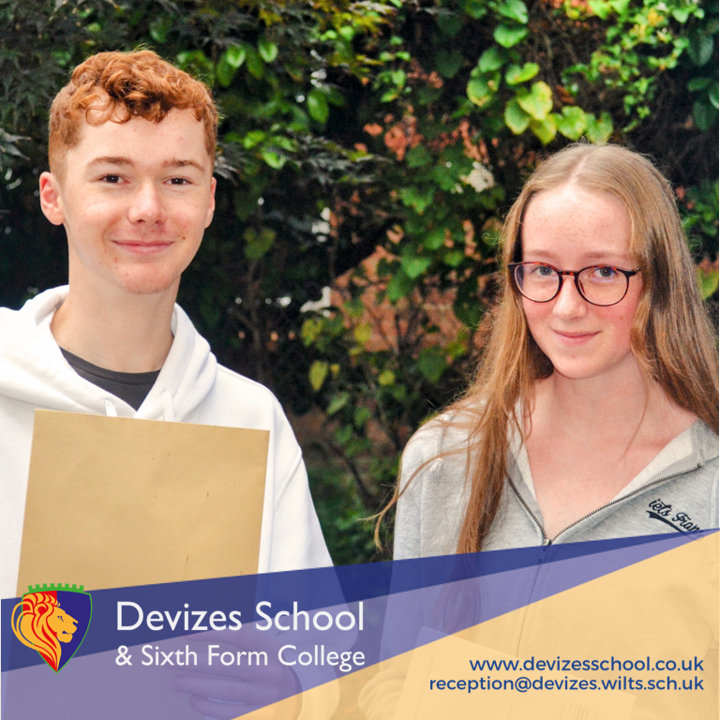 Devizes School on Twitter: "We are thrilled with the success that our Year 11 students have ...