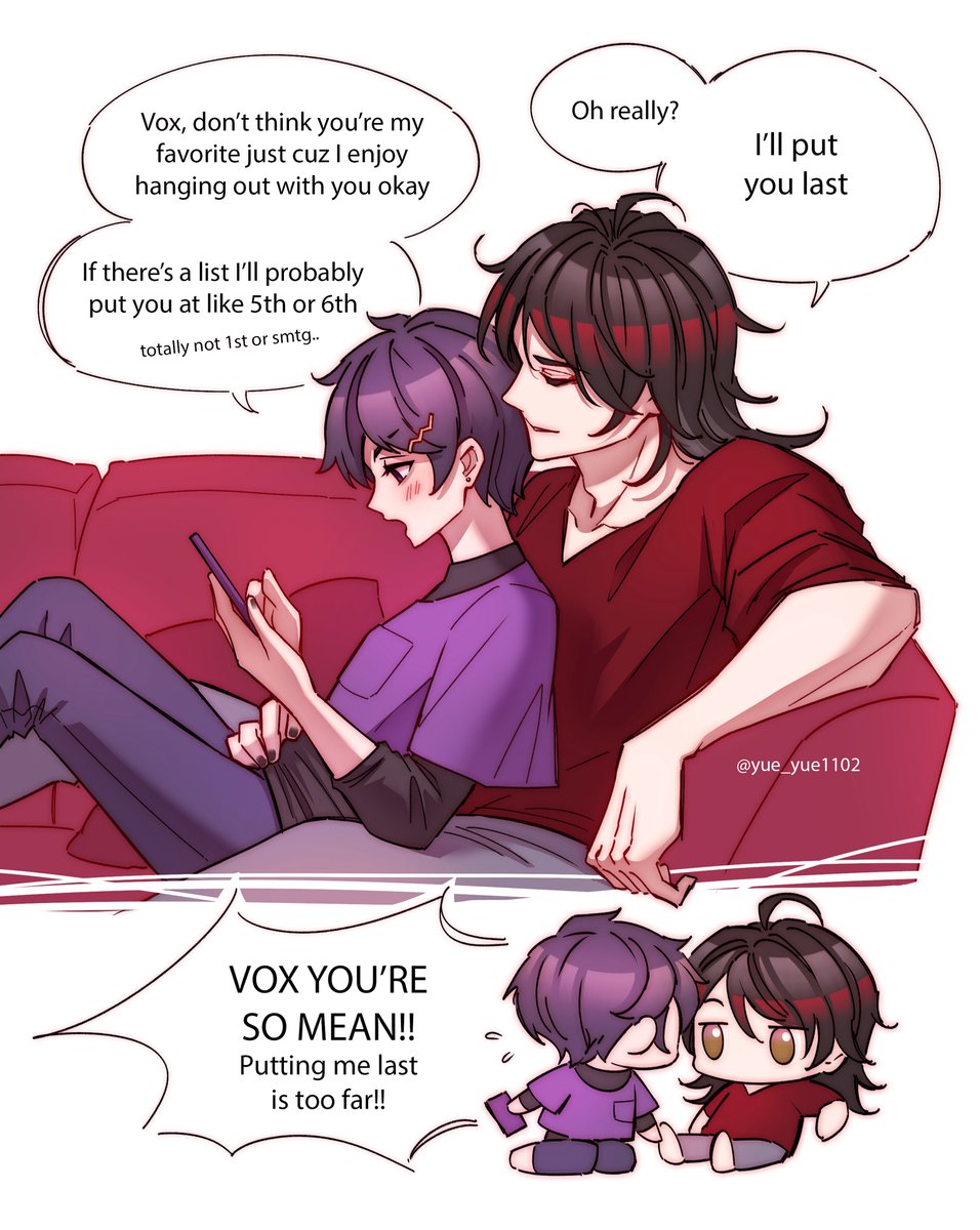 「They're being cute on tl so #voxto 」Qing 🤍🥧の漫画