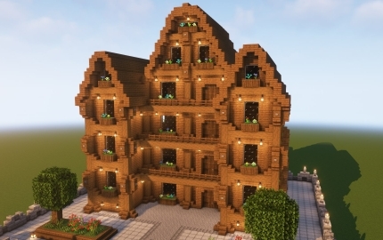 Medieval House Minecraft Schematic