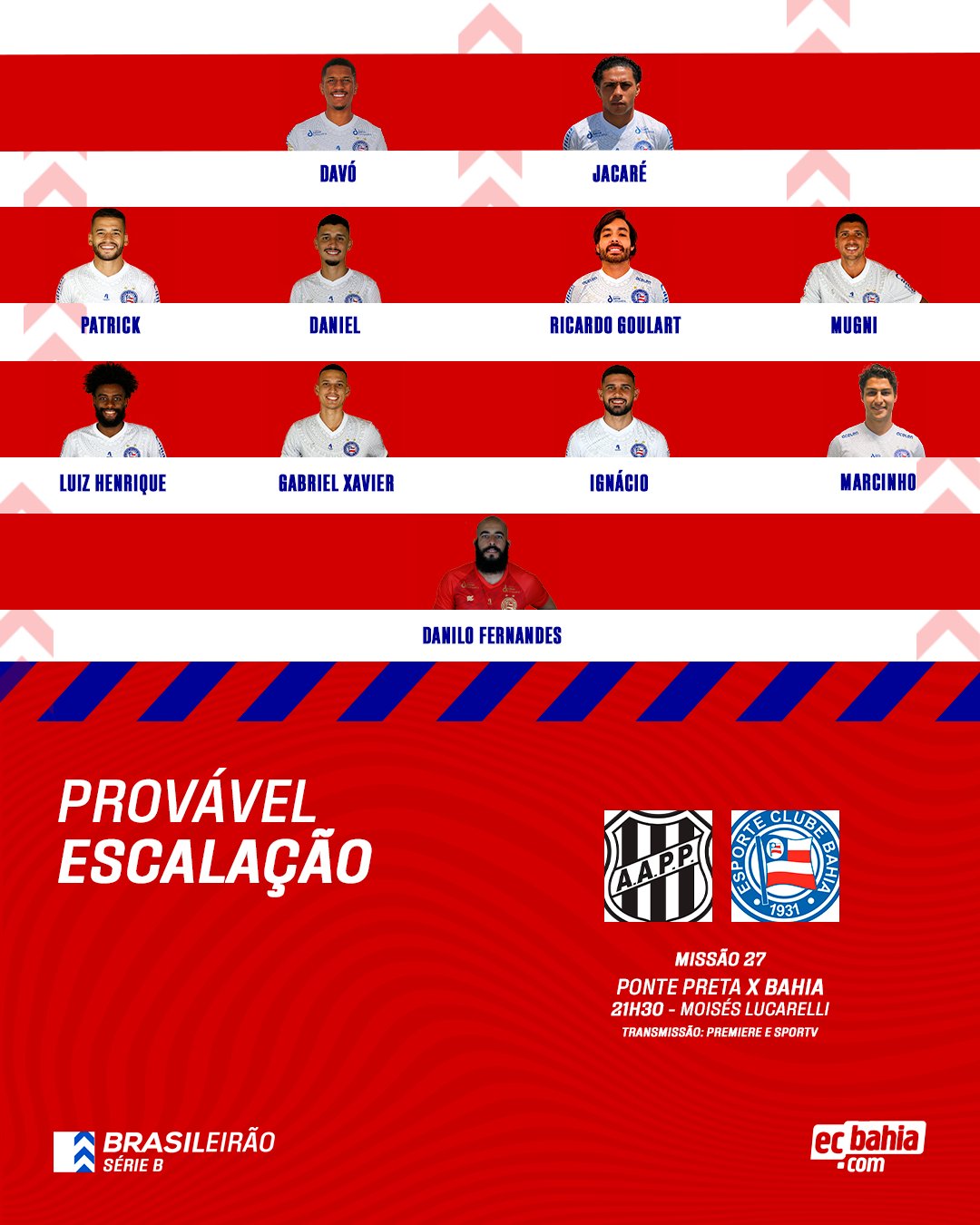 On Twitter 🔵🔴 ProvÁvel EscalaÇÃo ⠀ Para O Jogo De Hoje O