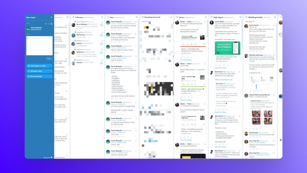 6 Twitter Tools for 10X Quicker Growth: - Harsh Makadia | Rattibha