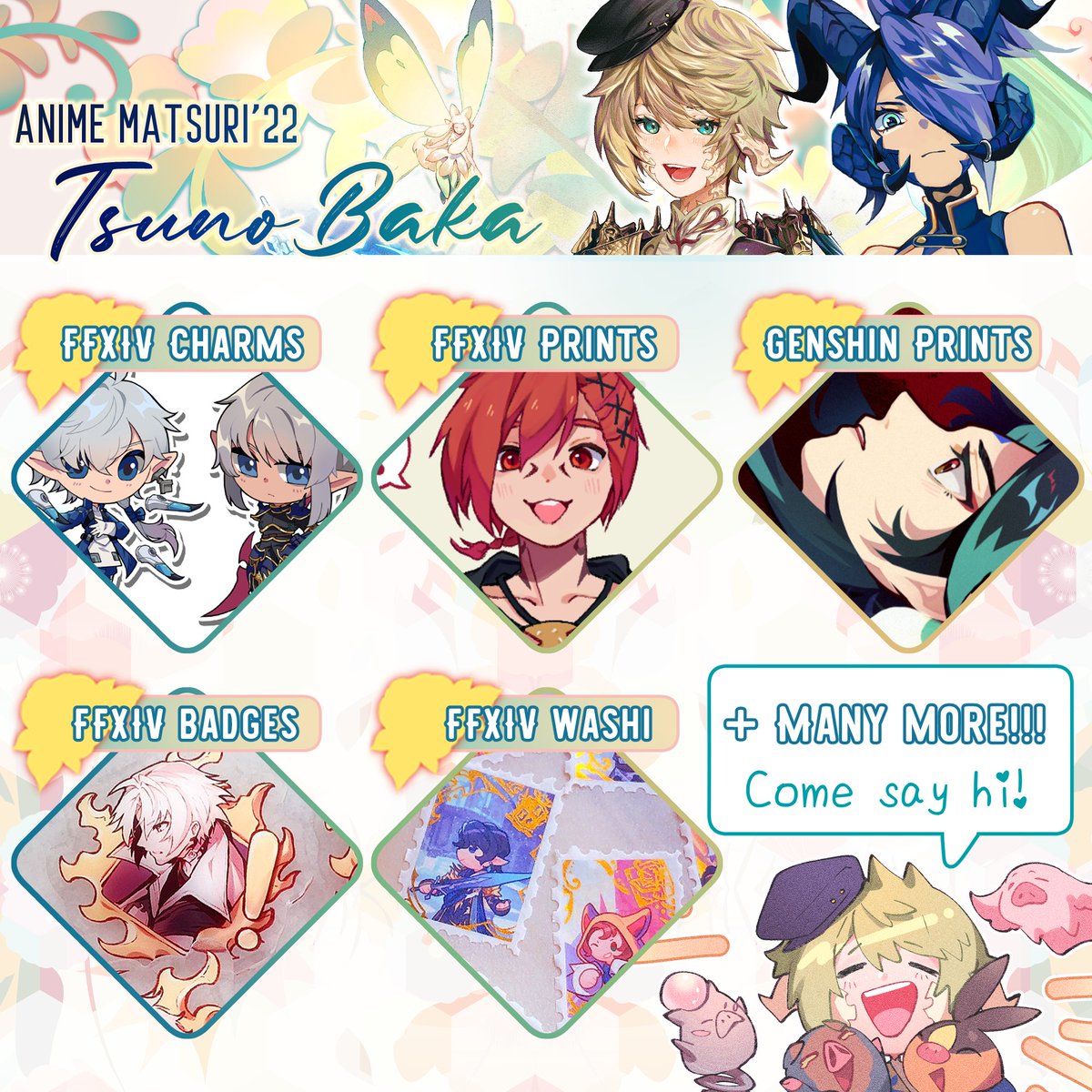 「Hewoo! Long time no convention post! I'」|Mints♭♭ 🌱🦋 @ busy :’(のイラスト