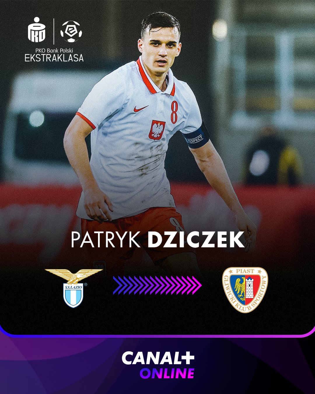 CANAL+ SPORT on Twitter: "Okienko transferowe w Polsce nabiera rozpędu! Patryk Dziczek wraca do ...