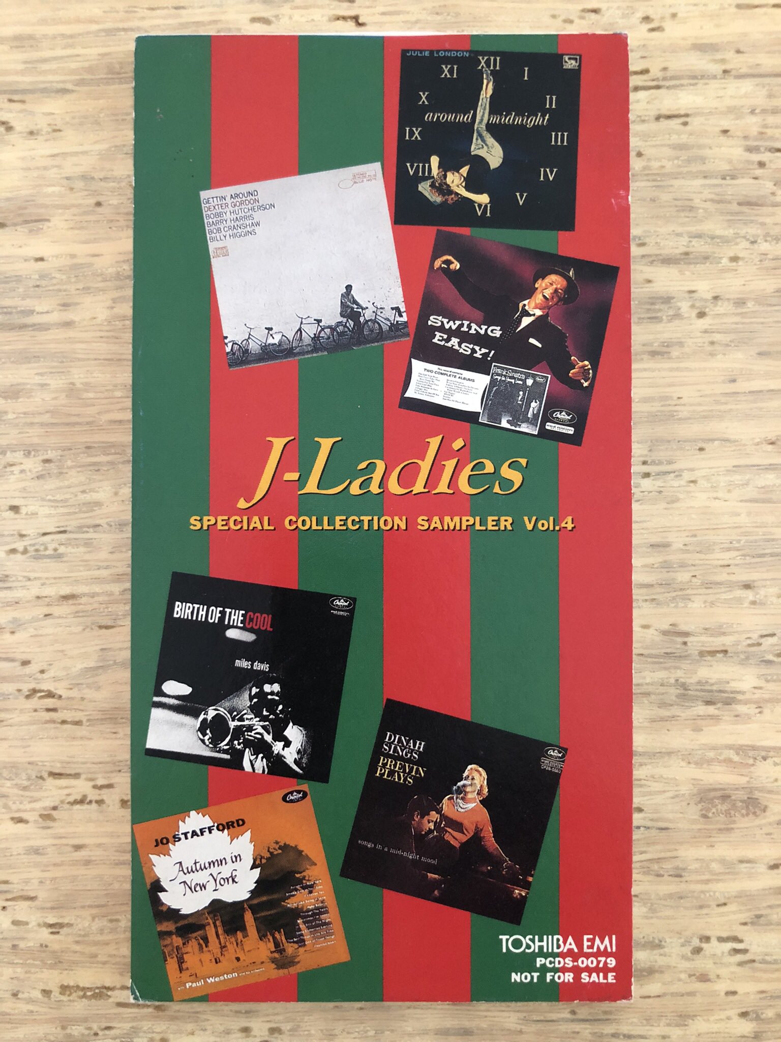 nakamura8cm on Twitter: "#非売品8cmCD 「J-Ladies Sampler Vol. 1」 東芝EMI 1991年 ①My Funny Valentine ...