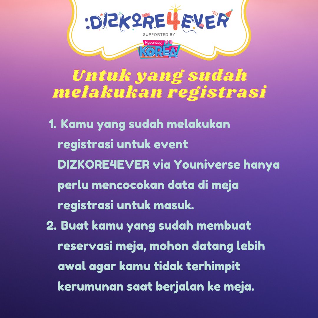 DIZKOREA on Twitter: "Tiada kesan tanpa kehadiranmu #DIZKORE4VER https://t.co/cATDZEYThO" / Twitter