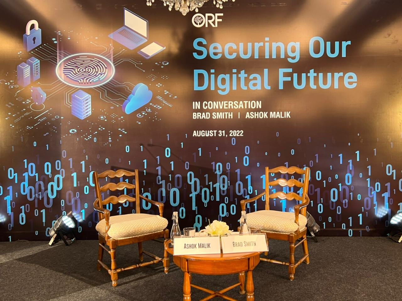 ORF on Twitter: "Good evening and welcome to the in-conversation on ‘Securing Our Digital Future ...