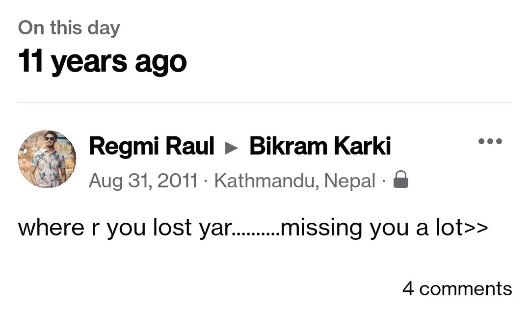 Bikram Karki on Twitter: "This was a different era. 😭 https://t.co/kKCef8yB7w" / Twitter