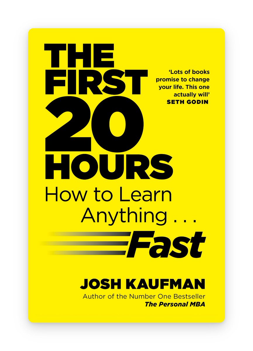 How to learn a new skill as fast as humanly possible. The 20-hour rule ...