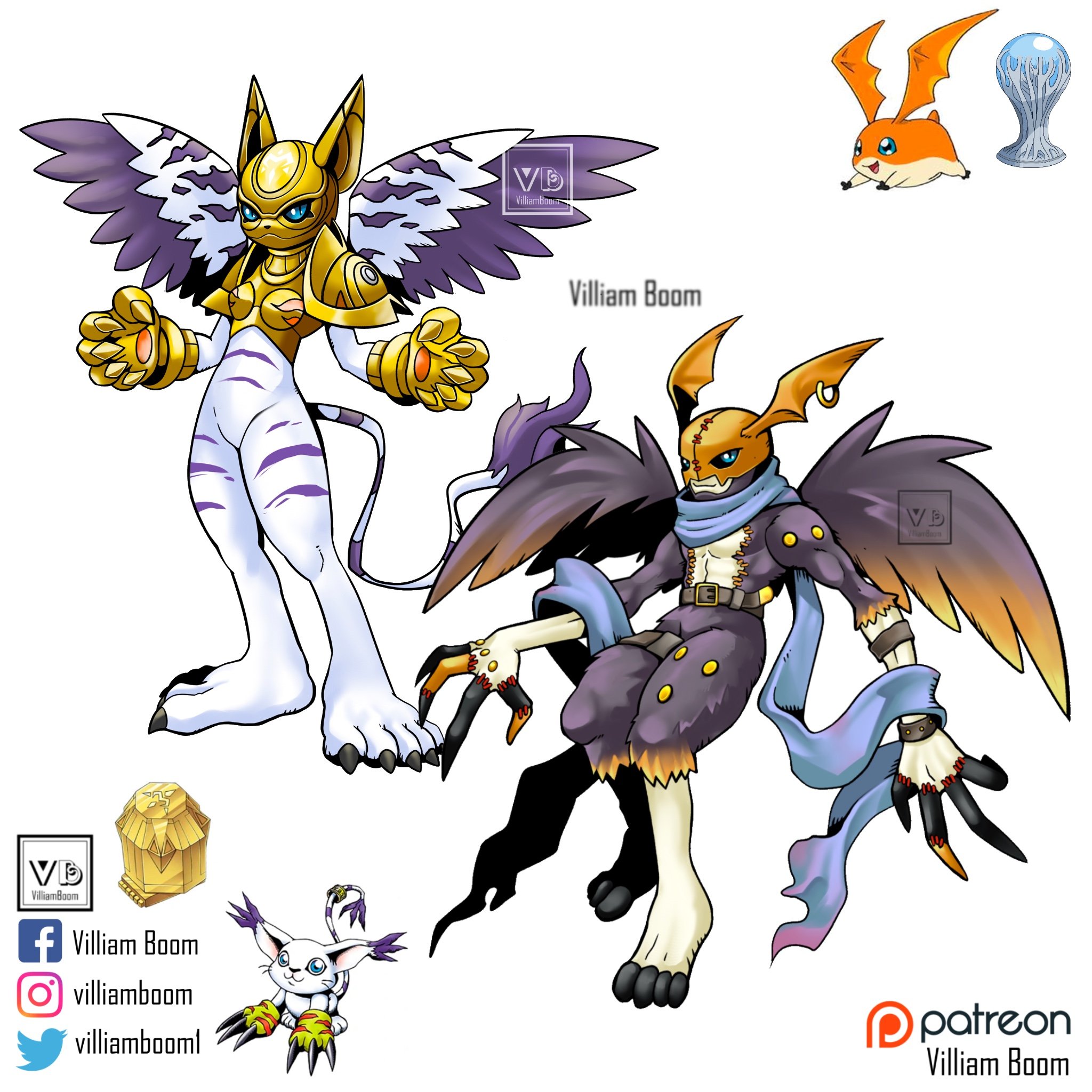 Gatomon Evolutions