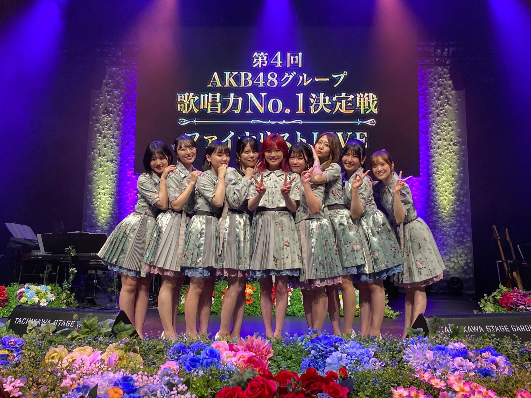 池田 裕楽 on Twitter: "ファイナリストライブ ありがとうございました！👗 楽しかった 〜 … 余韻でいっぱいです🙏🏻 #AKB48歌唱力No1決定戦 #ファイナルLIVE ...