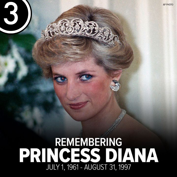REMEMBERING PRINCESS DIANA: Today marks 25 years since the death of ...