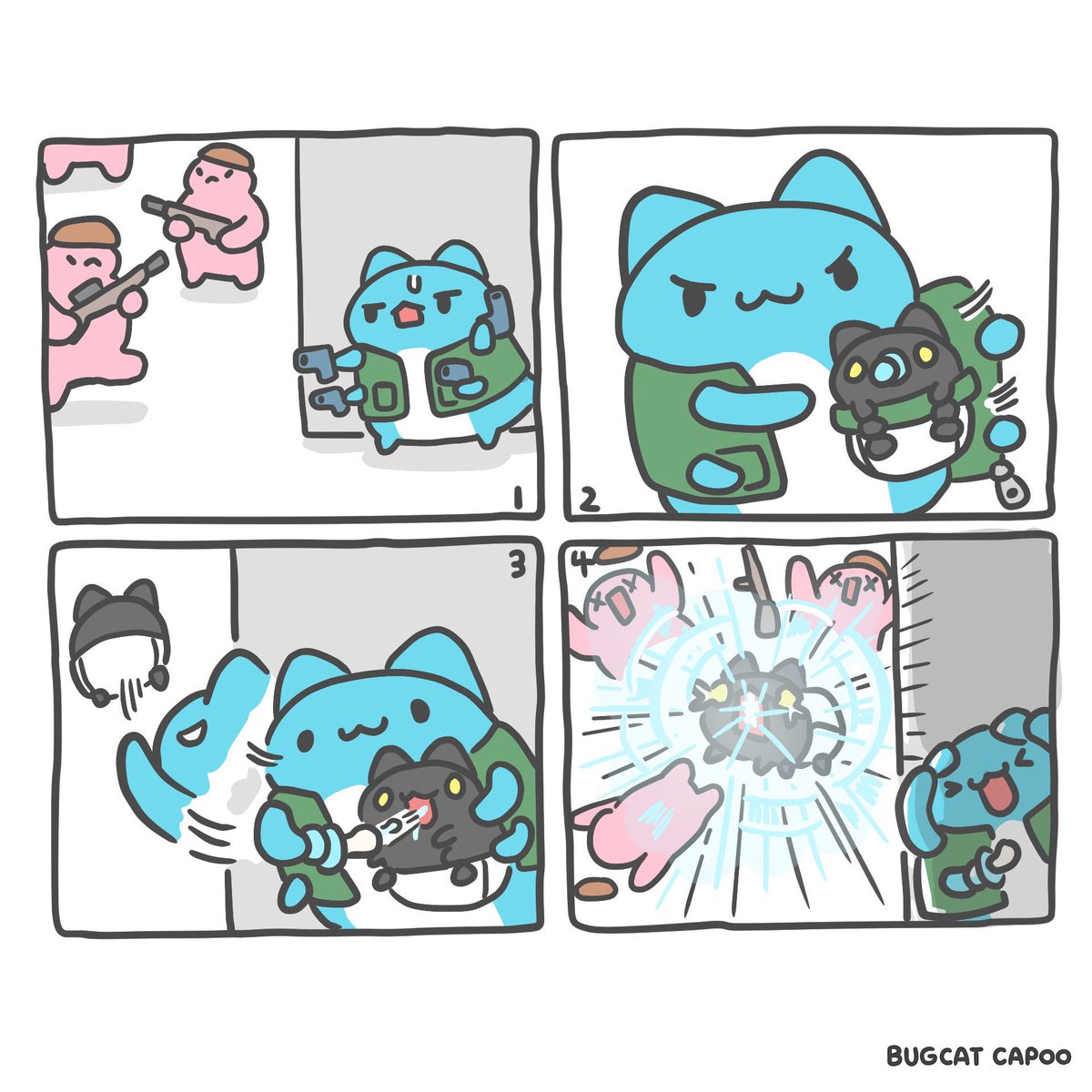 Bugcat Capoo (@bugcat_capoo_tw) さんのイラスト・マンガ作品まとめ (31 件) - Twoucan