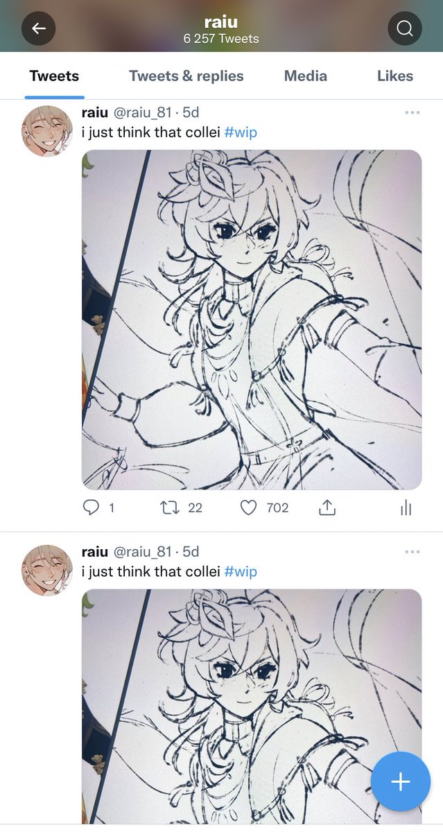 「why is there two posts and i only noticed it now 」raiuの漫画