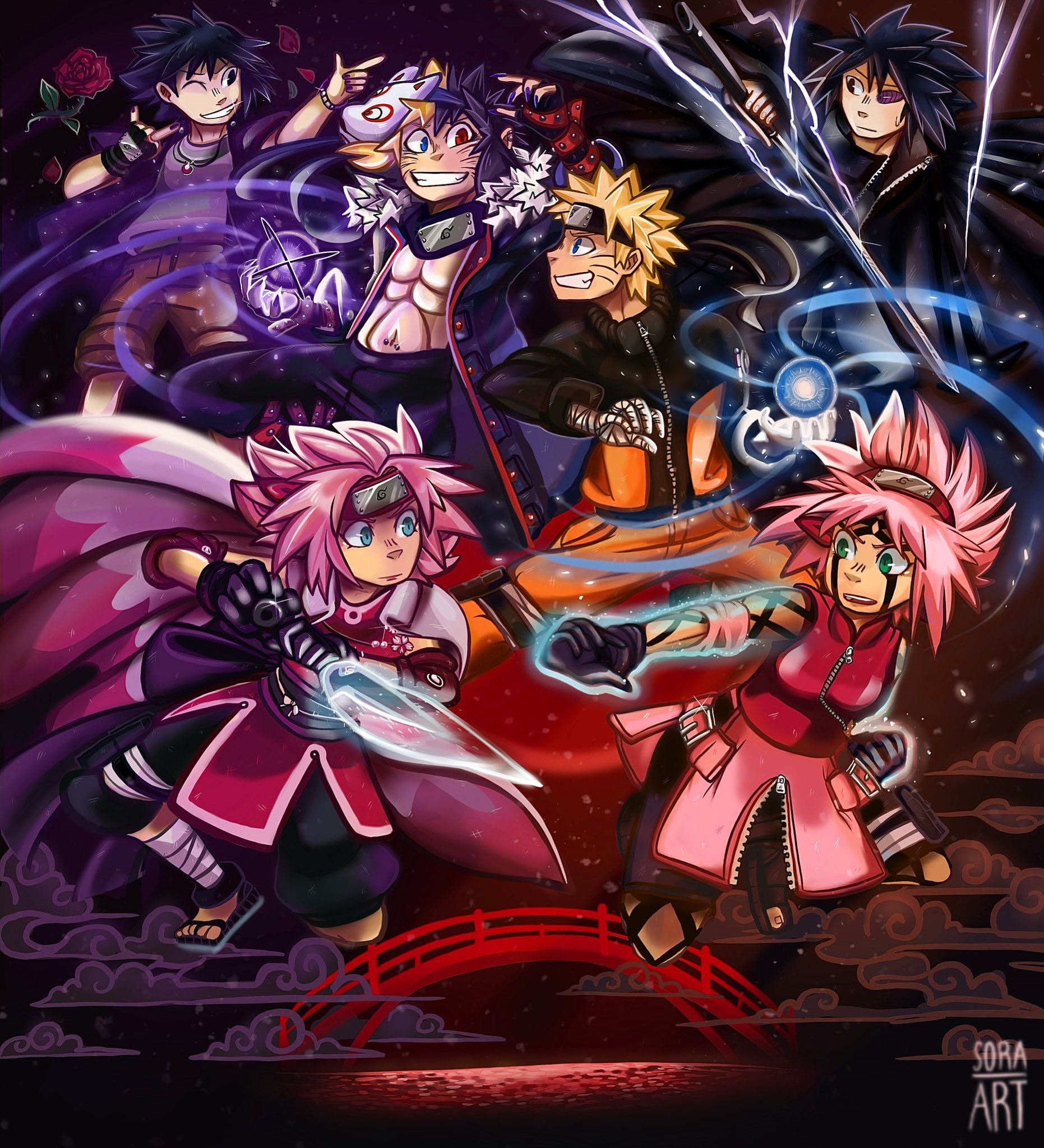Naruto Vs Sora