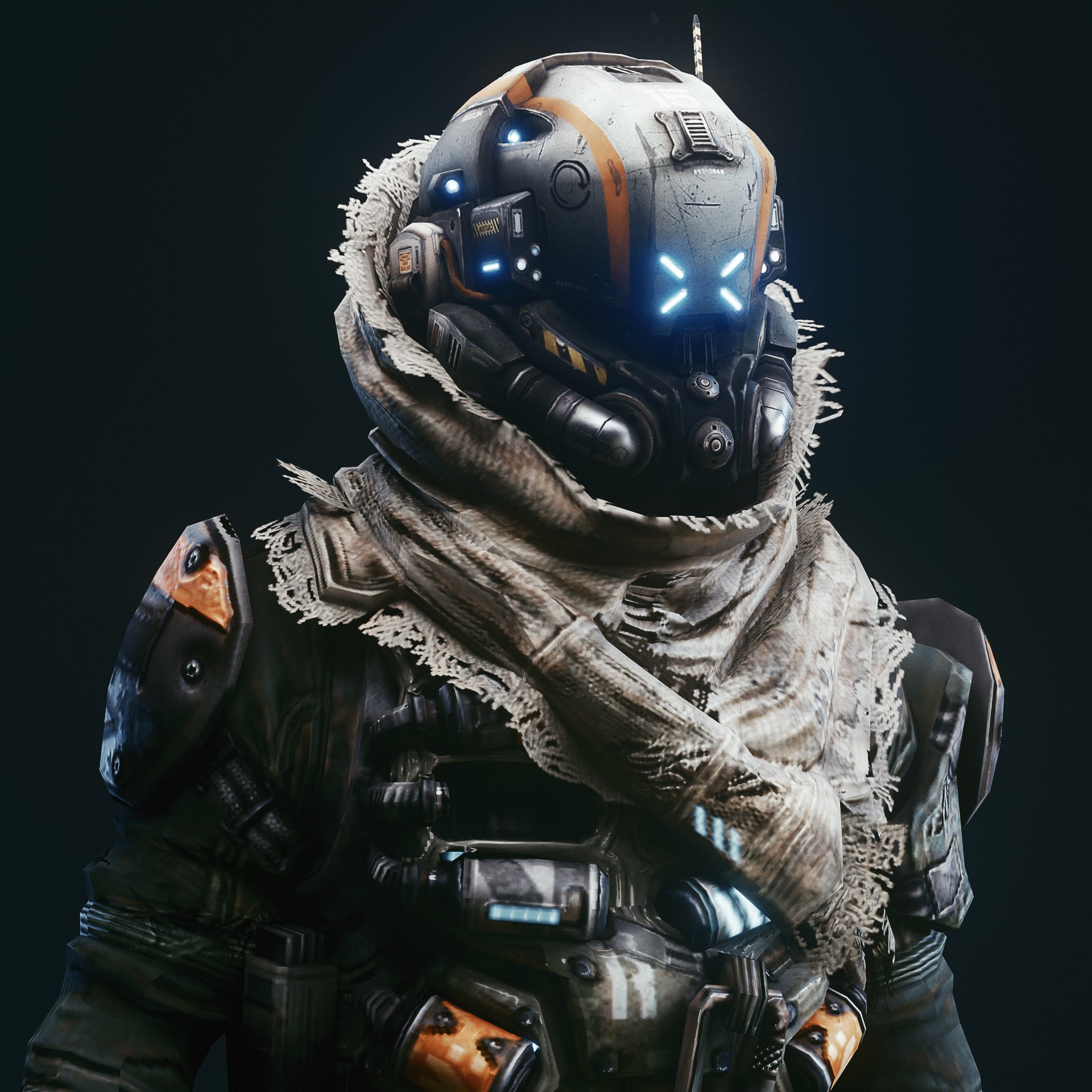 Titanfall Militia Pilot Helmet