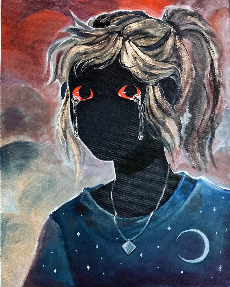 「oil paintings i'm slowly working on, sel」|Michelle Fusのイラスト