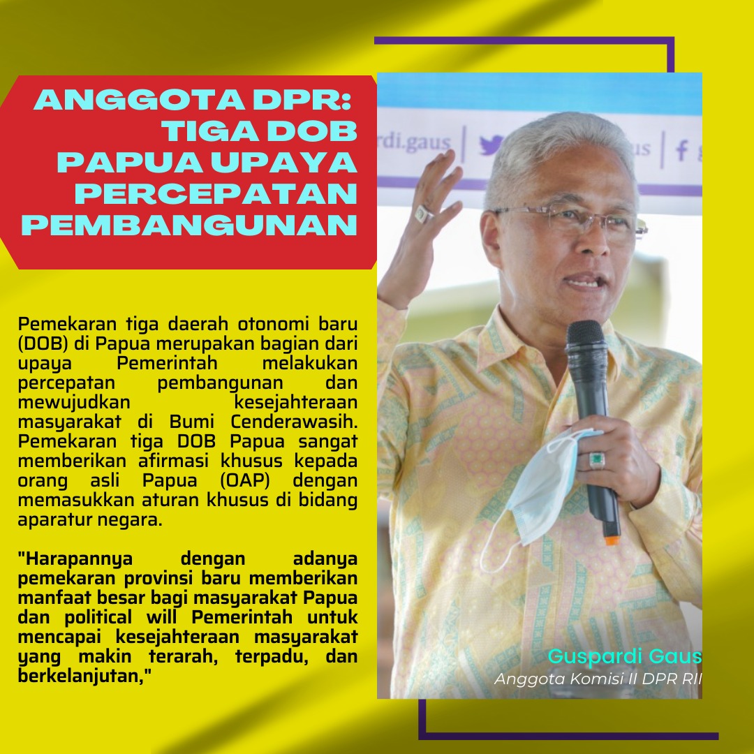 wijaya on Twitter: "DOB adalah upaya untuk akselerasi pembangunan Papua IKN Berdampak Positif ...