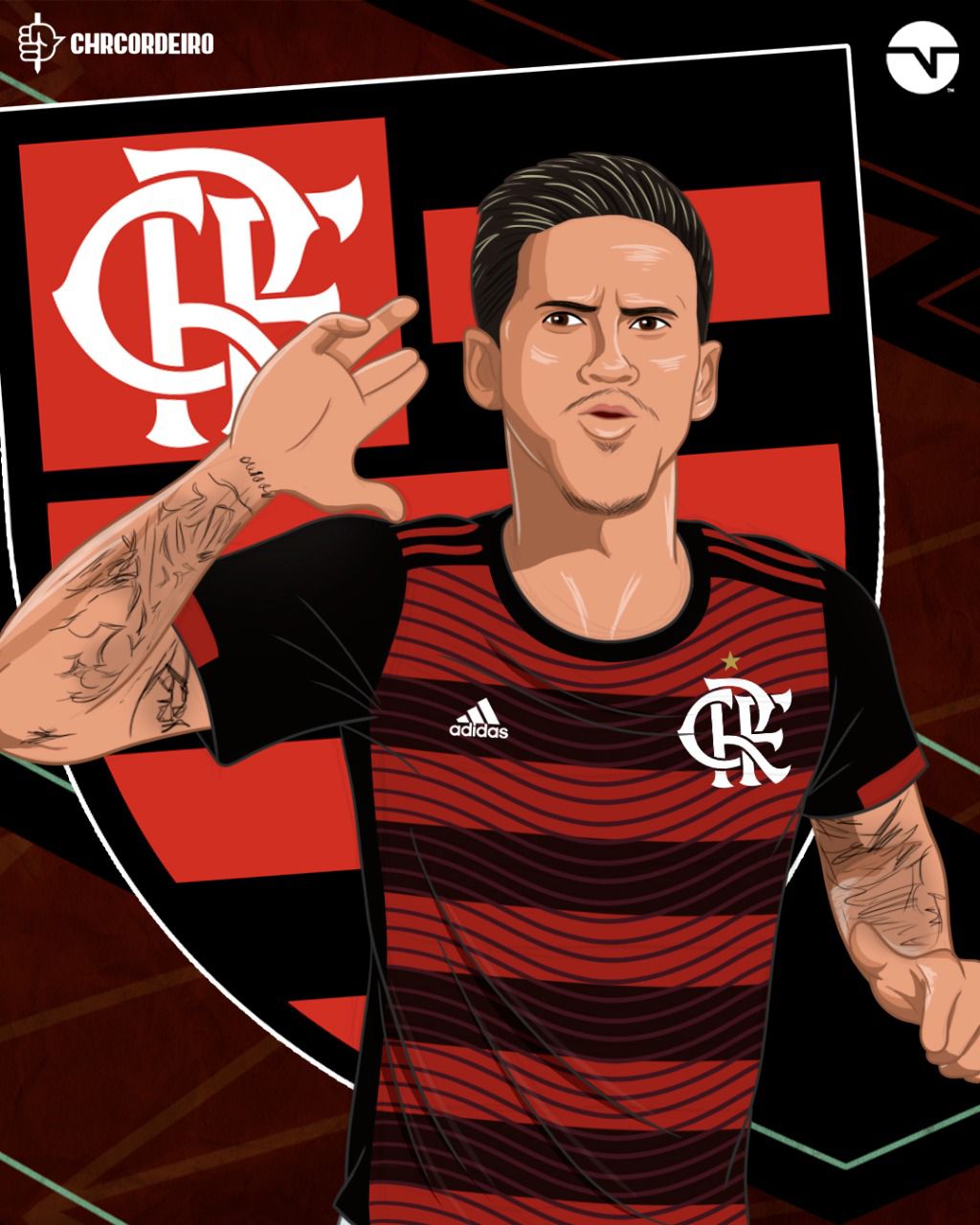 TNT Sports BR on Twitter: "GOOOOOOOOOOOOOOOOOL DO FLAMENGO! Pedro abre o placar para o Rubro ...