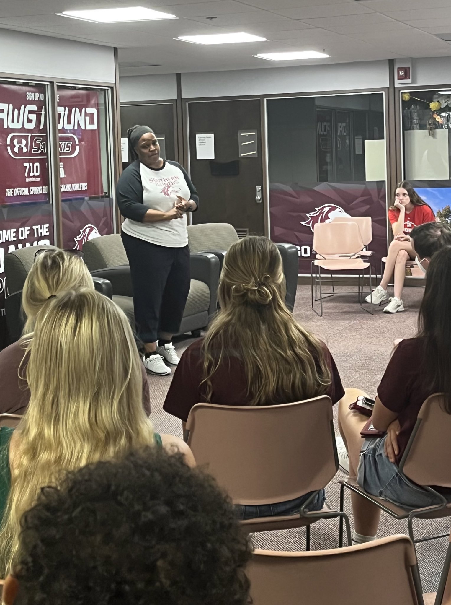 SIU Dawg Pound on Twitter: "This evening we held our informational in the RSO Suite. Thank you ...