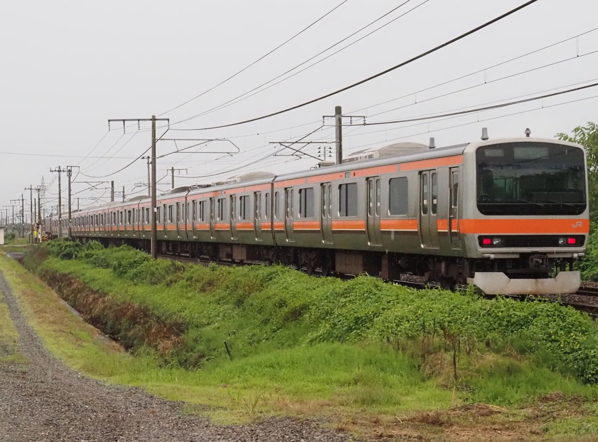 快速 on Twitter: "RT @kobayac77m_007: 9月1日(木)、上り配給列車。E231系 MU42編成（8両）が秋田総合車両センターを出場、土崎から新習志野へ ...