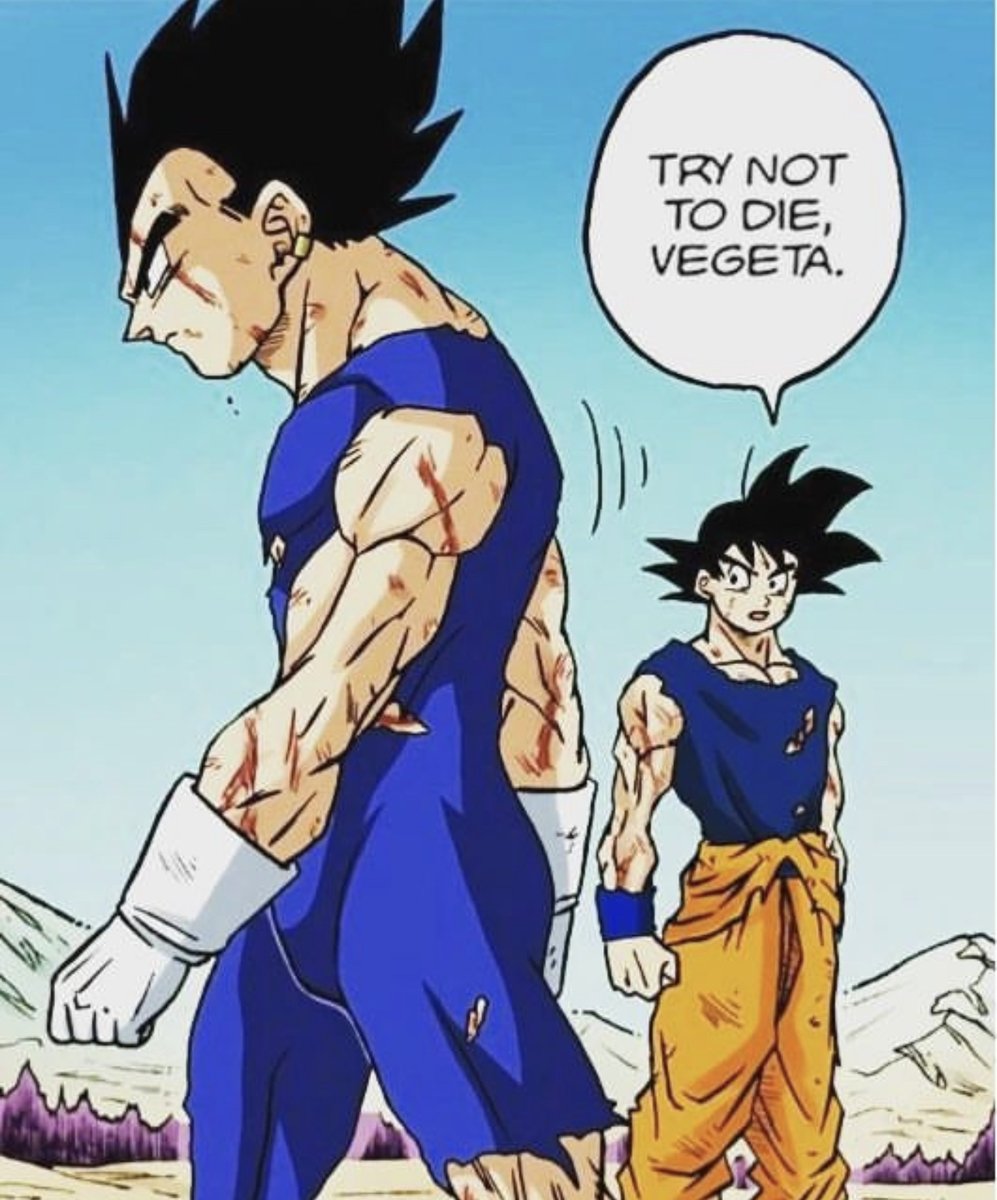 Goku on Twitter: "When Bulma says she wants to speak to Vegeta alone in the kitchen for a minute"