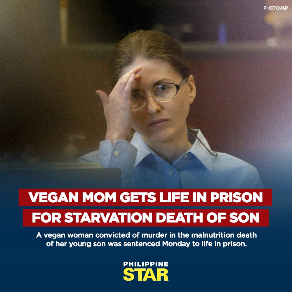 The Philippine Star on Twitter: "Sheila O’Leary, 38, whose family followed a strict vegan diet ...