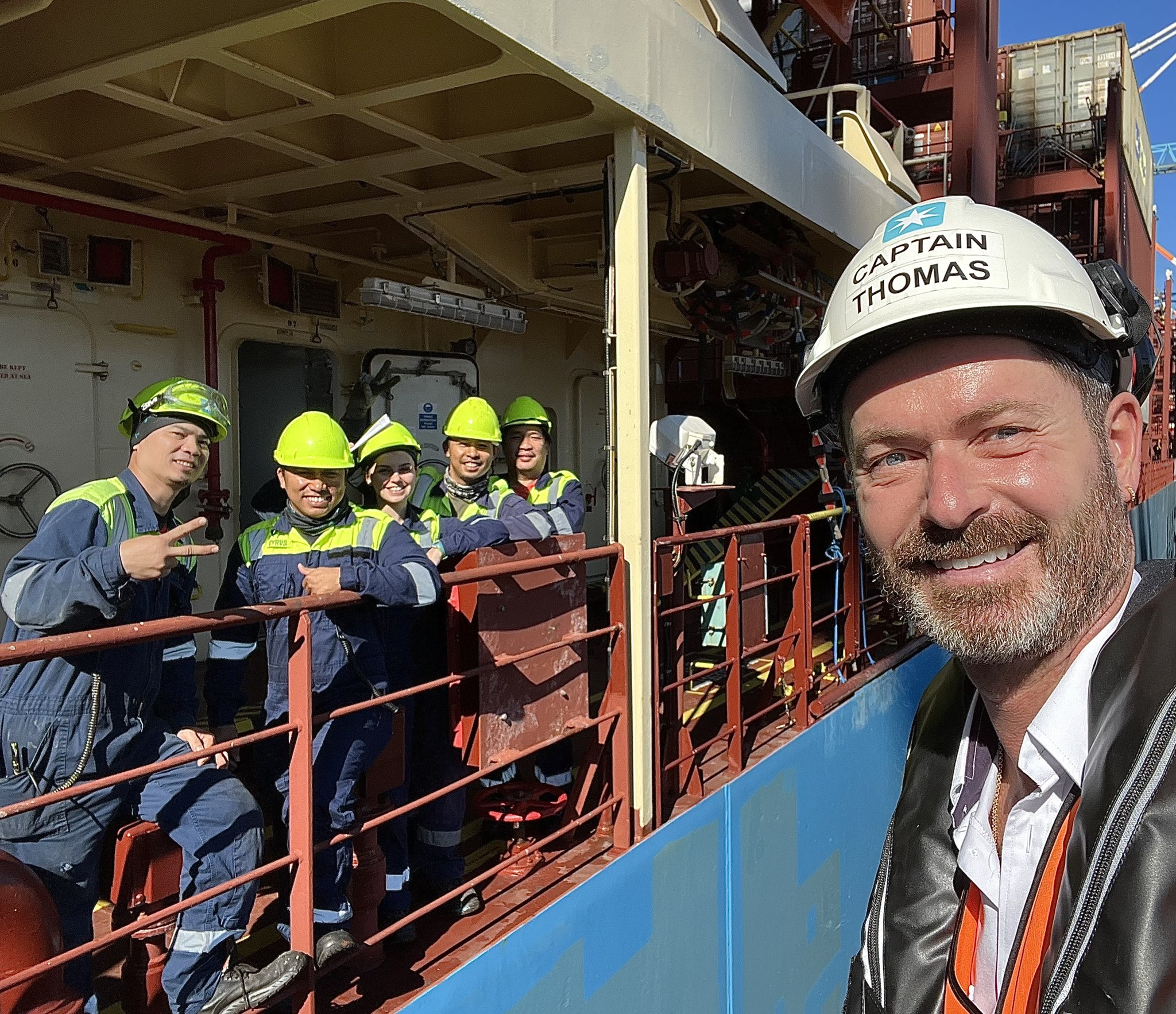 Thomas Lindegaard Madsen on Twitter: "AB Raffy, AB Jason, 3/O Maria, O/S Vince and E/E Norman at ...