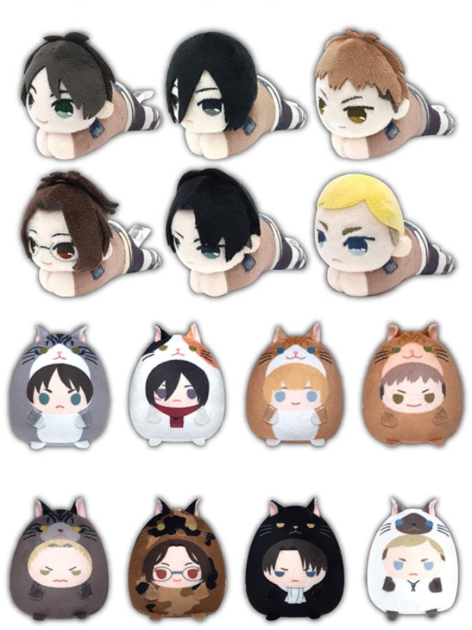 AmiAmi English on Twitter: "⚔️Pre-order open!!⚔️ Attack on Titan Hug Chara Collection 2 6Pack ...