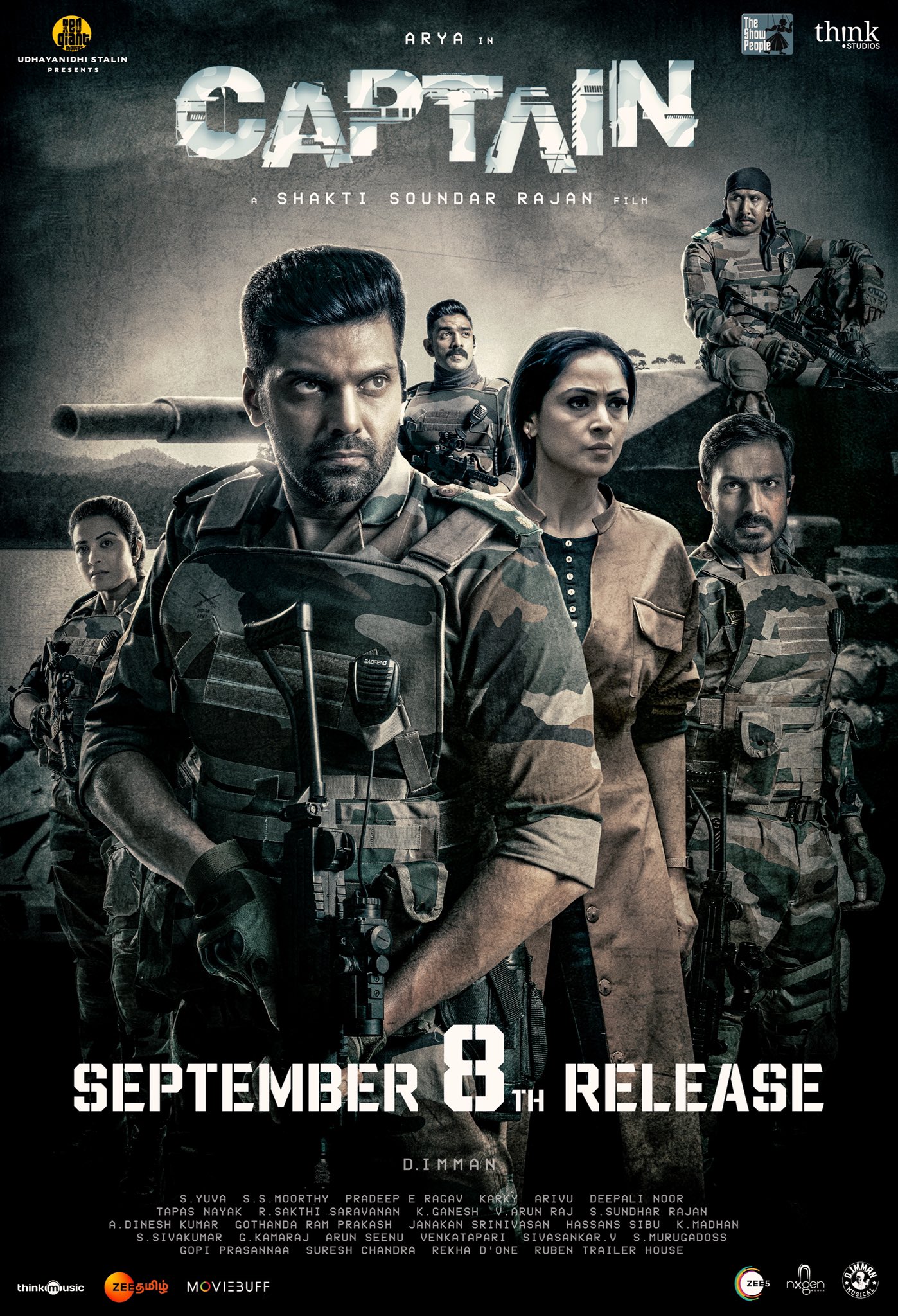 Captain (2022) Tamil Proper HQ PreDVD - [1080p & 720p - x264 - 2.6GB ...