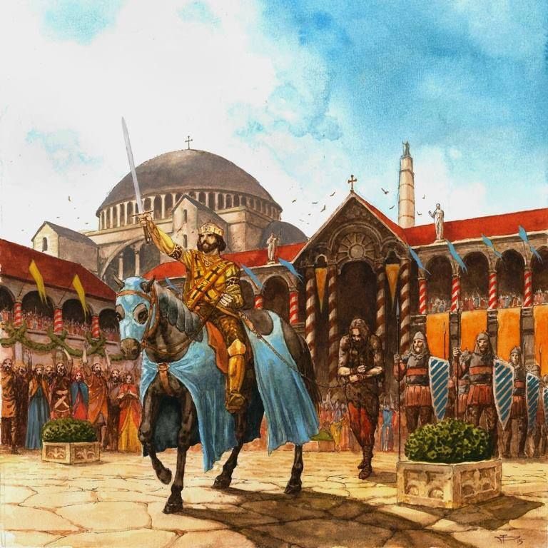 Sometimes I forget what an absolute Chad the Byzantine General George ...