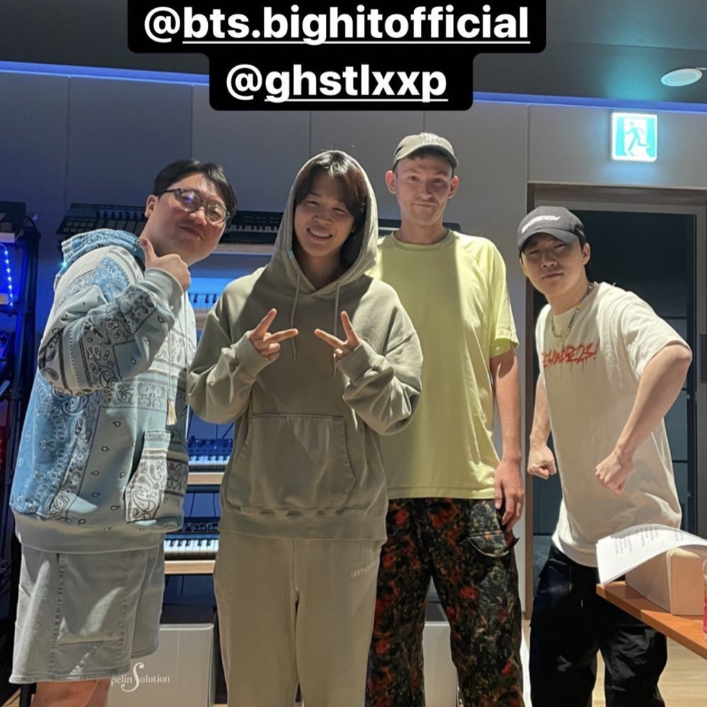 💙FNFYOUNG💙 on Twitter: "RT @stussyjimin: jimin with pdogg, ghostloop & hudson mohawke who is a ...