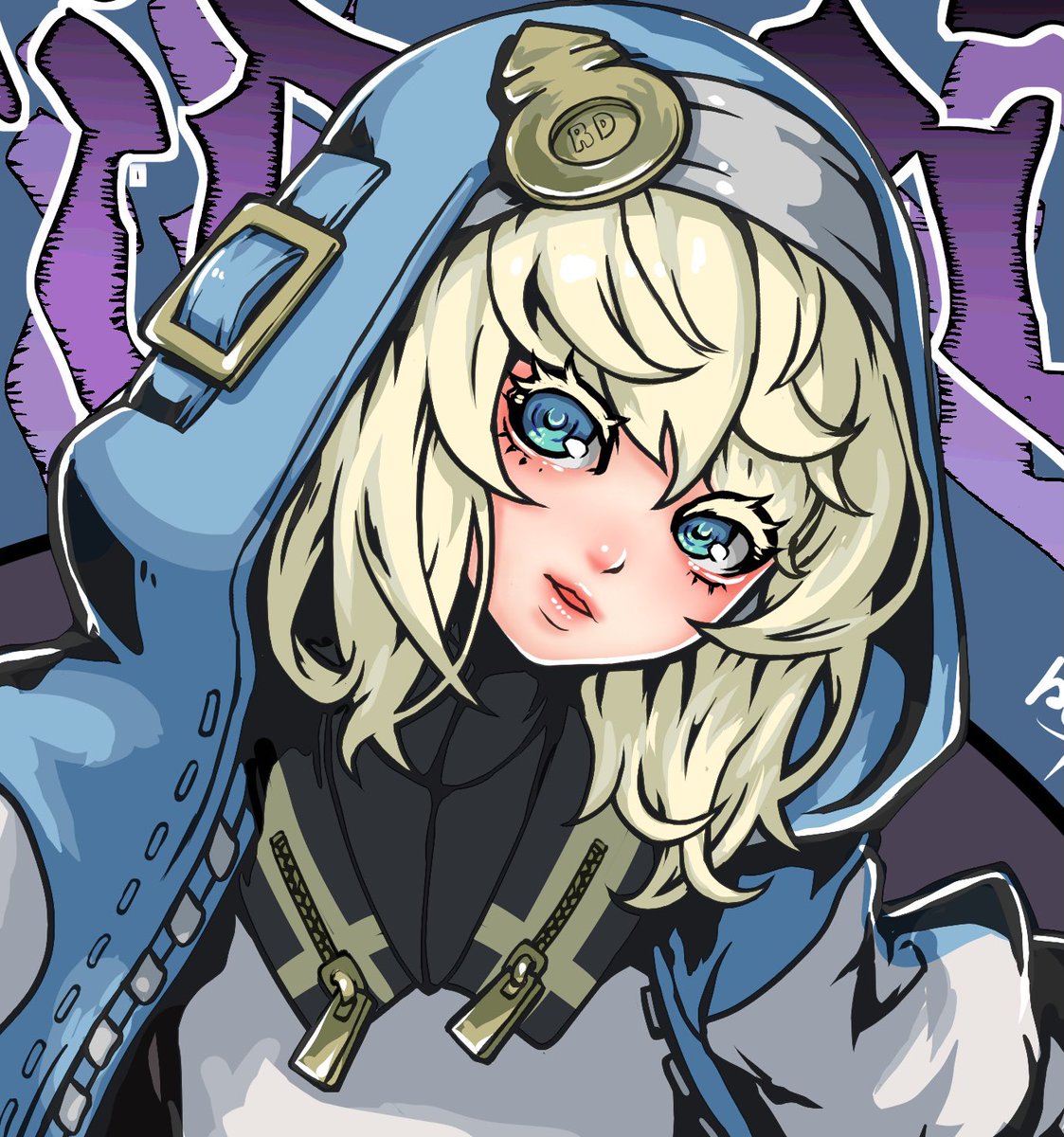 bridget (guilty gear) yo-yo blonde hair fingerless gloves otoko no ko ...