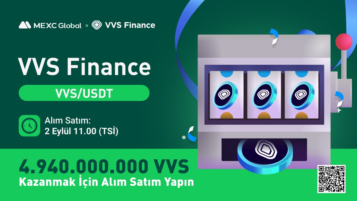 🇹🇷MEXC_TR on Twitter: "🚀 #MEXC - @VVS_finance $VVS Projesini İnovasyon Bölgesinde Listeleyecek 🏆 ...