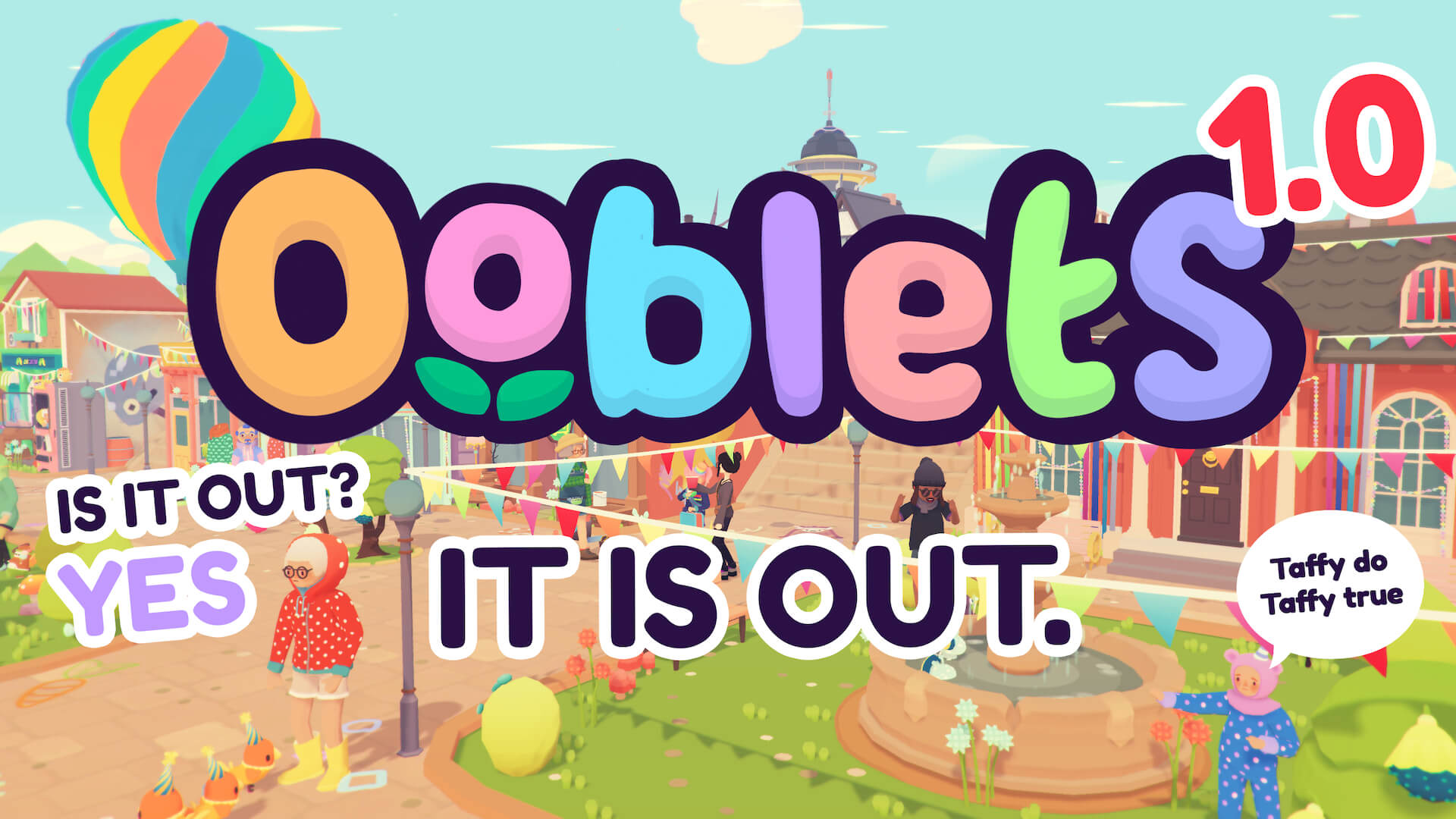 Ooblets on Twitter: "🥳 Ooblets 1.0 is out now!! 🎉 Grab it now for Nintendo Switch, Xbox, and ...