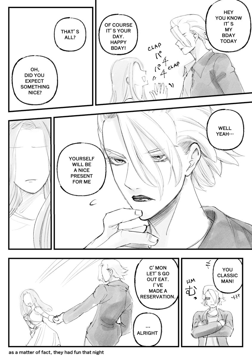 「#dcst夢 ⚠️夢主姿あり ⚠️ファンブックネタ ️とおでこ ️eno and his forehead 」昏睡/coma🍔原稿中の漫画