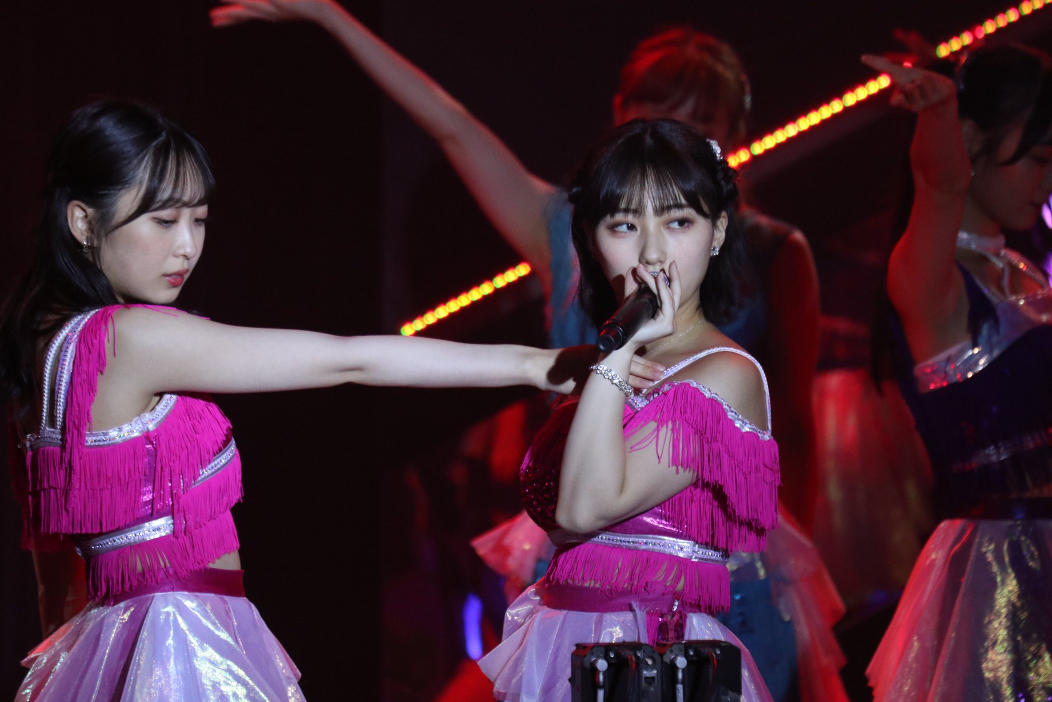 西スポHKT48取材班 on Twitter: "「毒蜘蛛」（F）#HKT48 #松岡菜摘卒業公演 #田中美久 #渡部愛加里 #下野由貴 #今村麻莉愛 #松岡菜摘 https://t.co ...