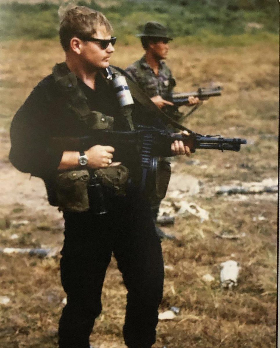 Talisman 🇺🇸⚜️🇻🇦 on Twitter: "Frank Greco of MACV SOG, RT Colorado, firing his chopped RPD ...