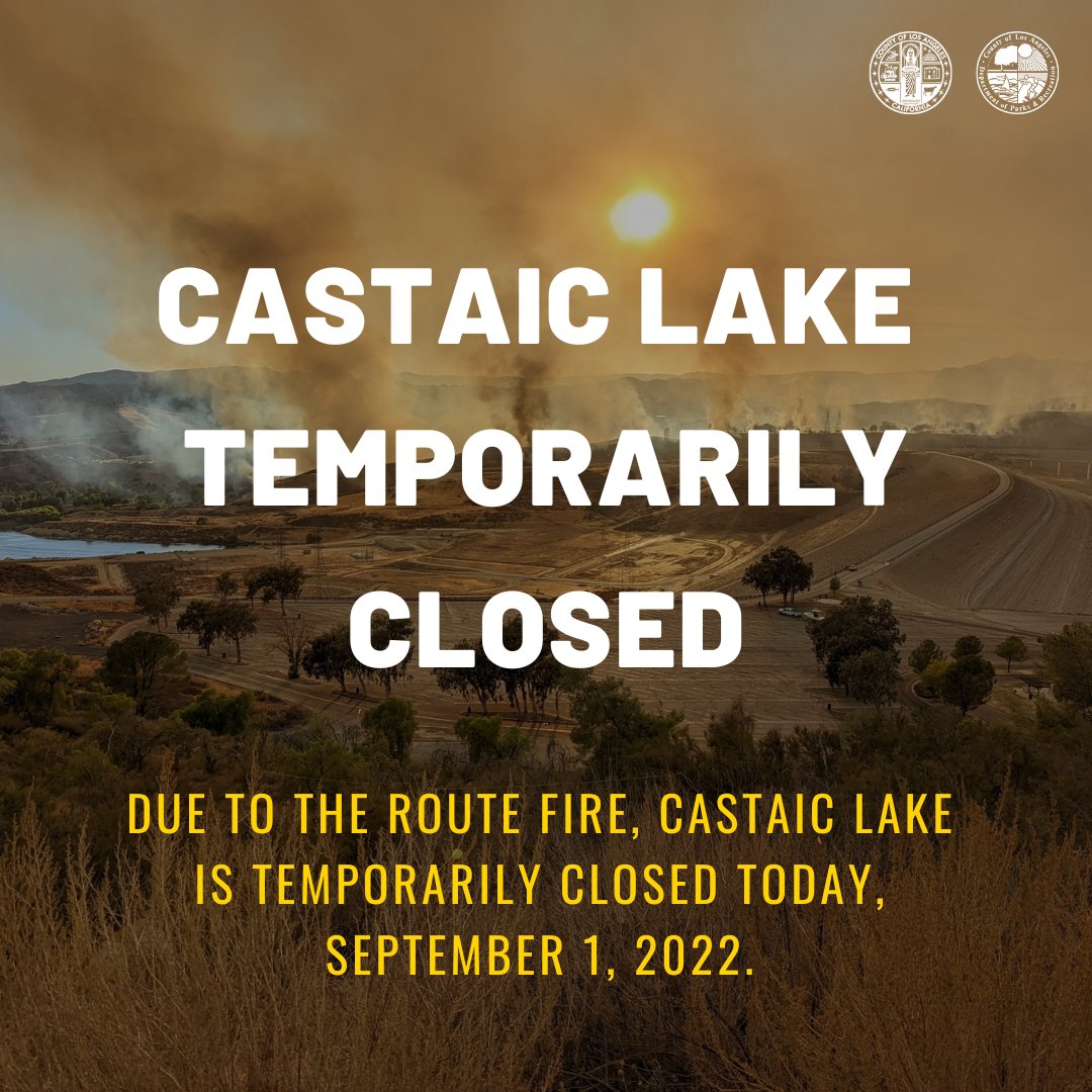 Los Angeles County Parks And Recreation On Twitter Due To Fires In And