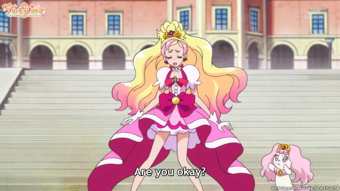 PreCure screenshots on Twitter: "Go! Princess PreCure ep.08 @ 17:11.74 "Are you okay?" #PreCure"