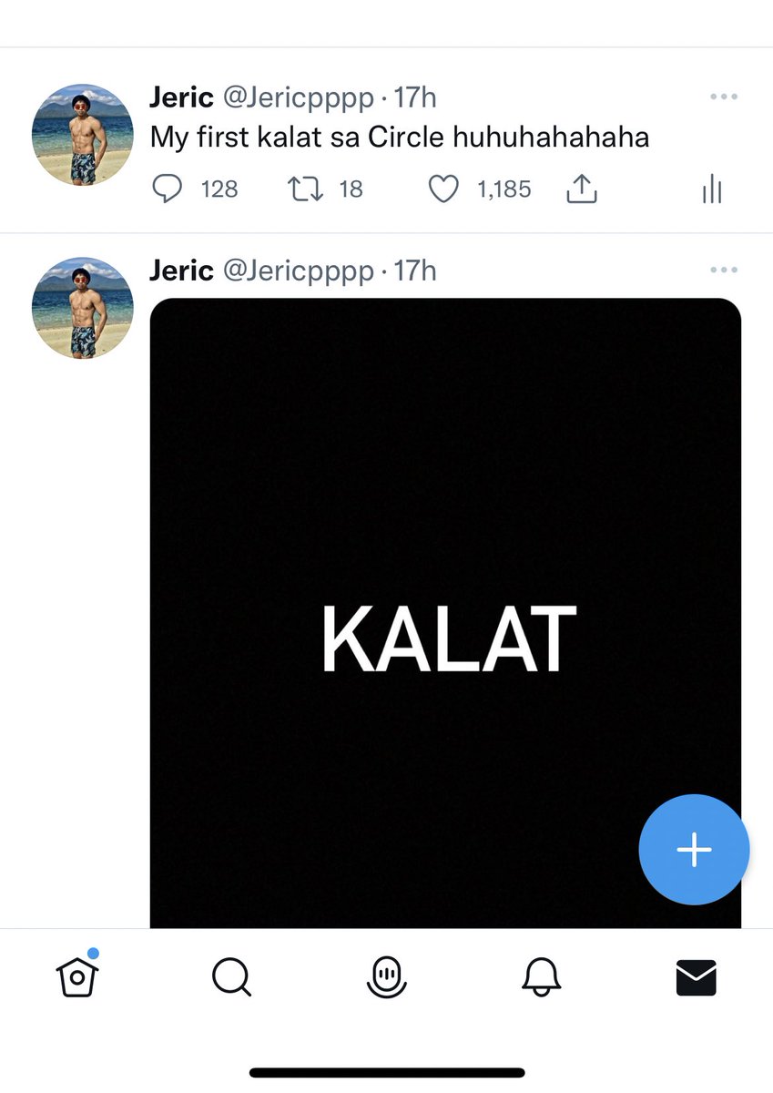 Jeric on Twitter: ""Sa mga twitter circle ko, secret lang natin mga kalat ko." Share ko na din ...