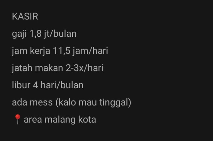 BACA RULES DI (bit.ly/worksfess) on Twitter: "Work! menurut kalian, aku ambil kesempatan ini ...