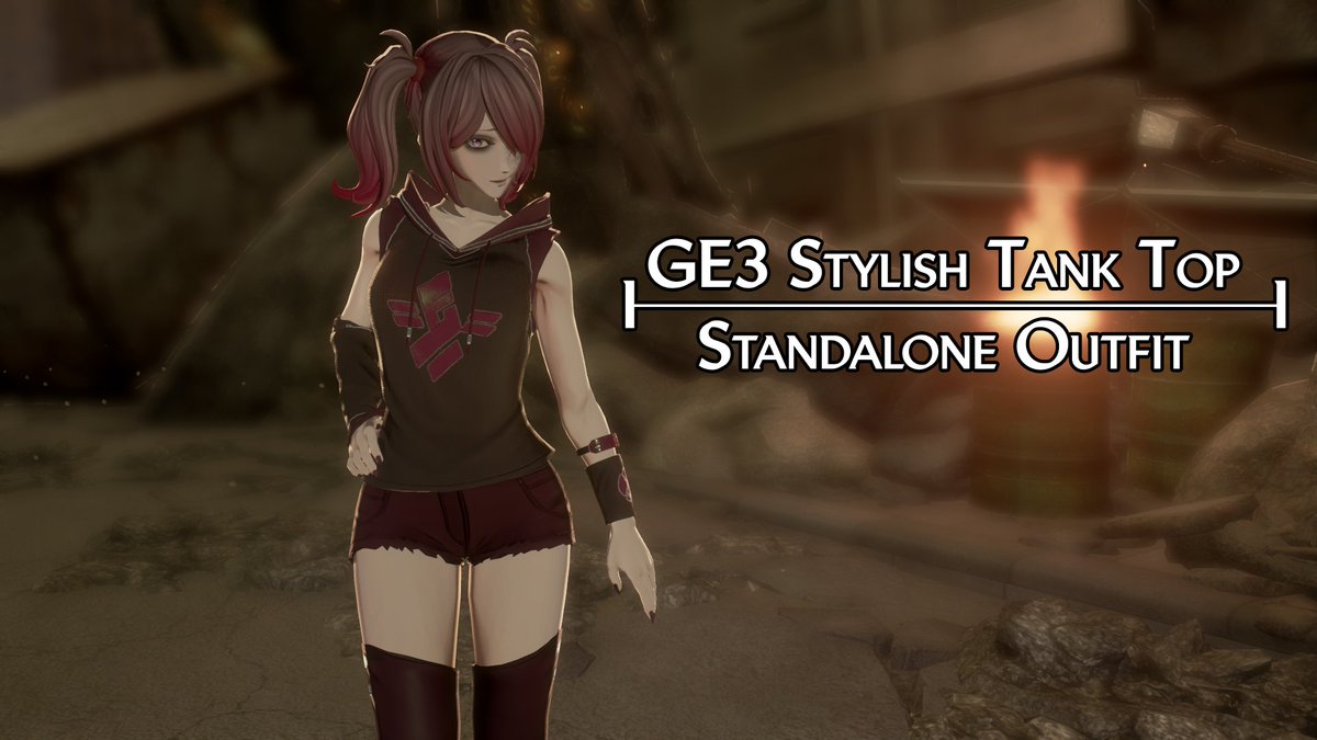Moonling On Twitter Some More Standalone Outfit Mods For Codevein I