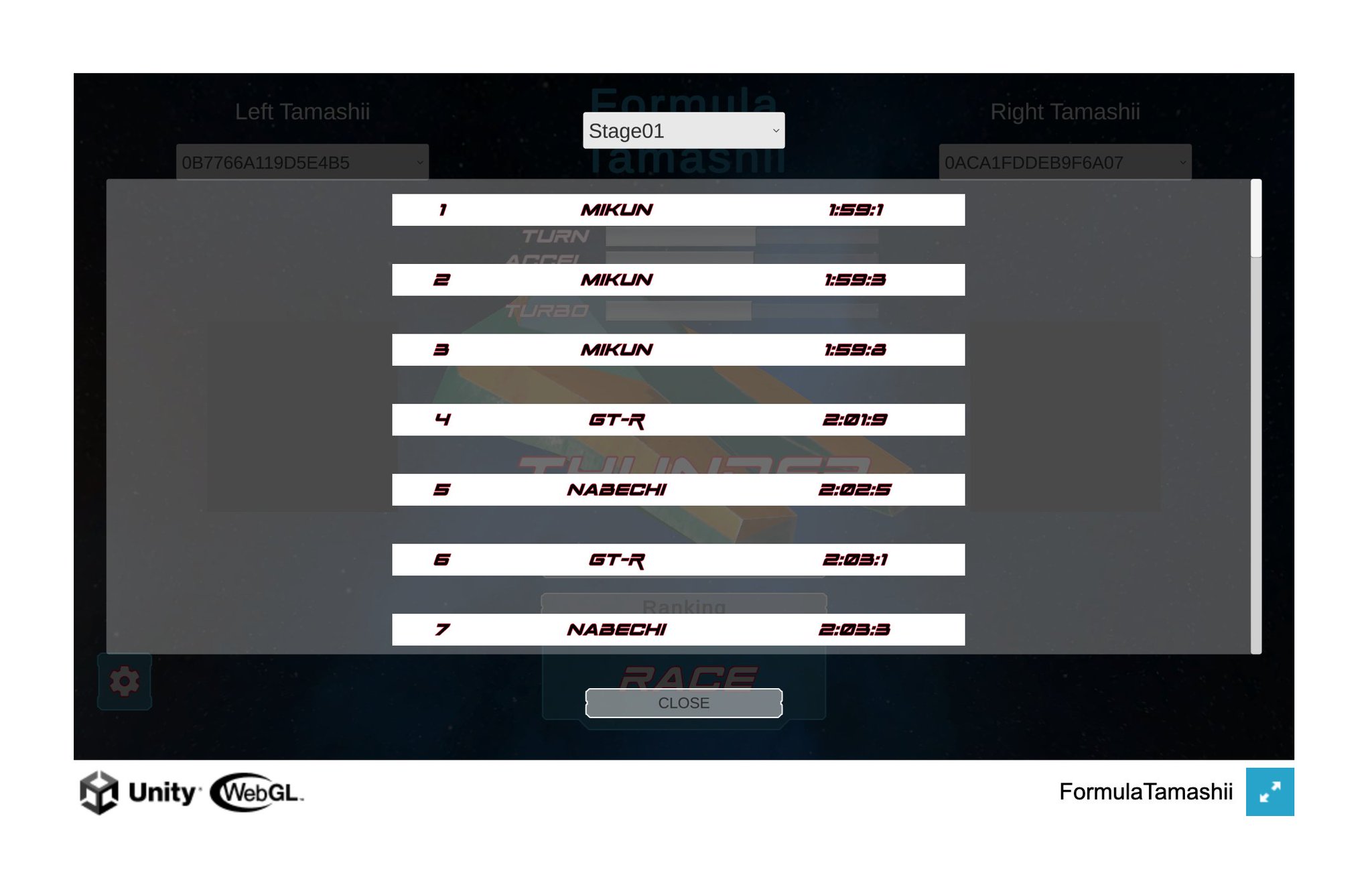 🧬mikun🧬🥸マッ @mikun_nem.symbol on Twitter: "挑戦者求む💪🏎 このゲームも #SSS_Extension で遊べます🥸 左右に、SymbolのNFTまたは ...