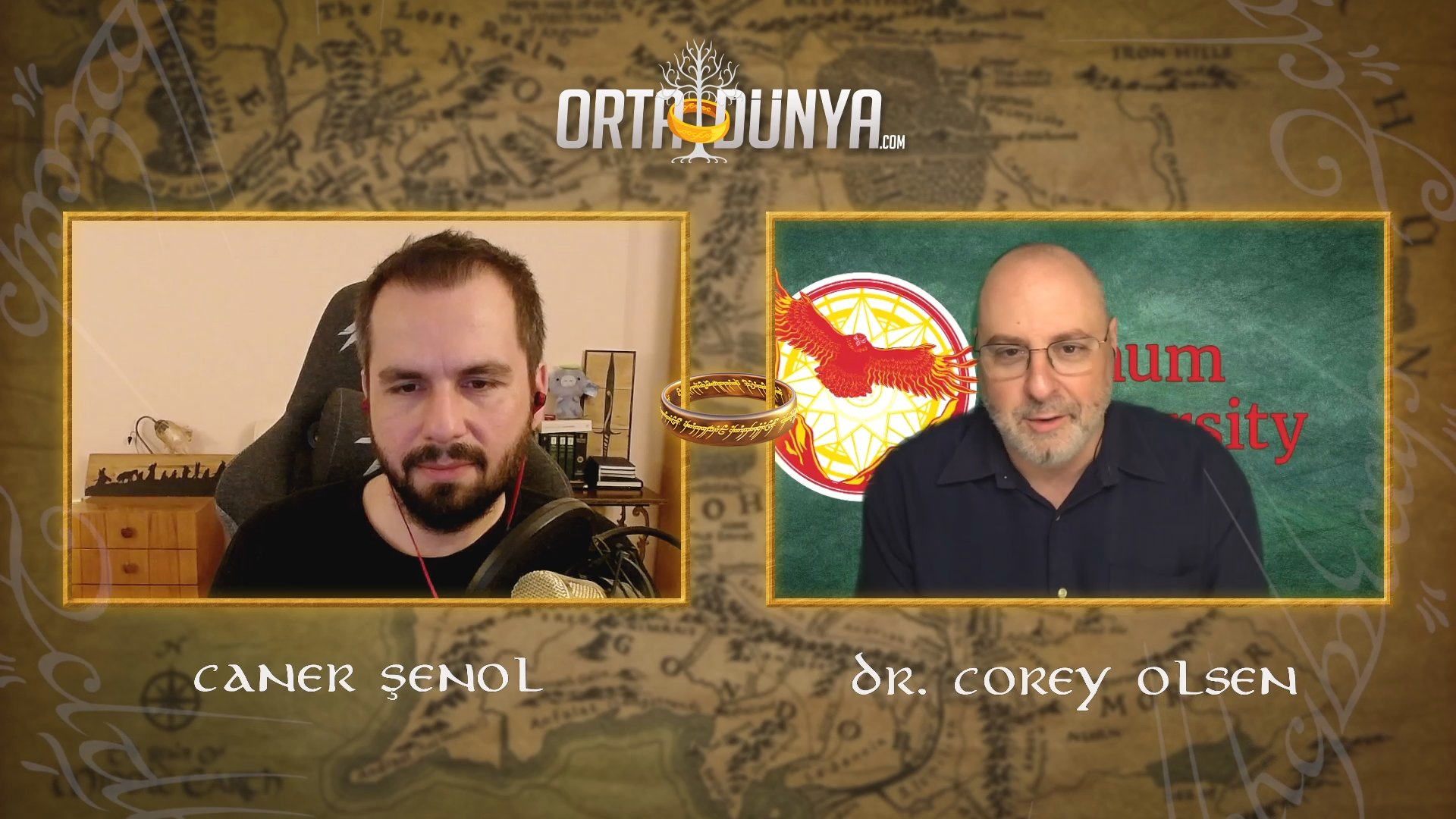 Orta Dünya on Twitter: "The Tolkien Professor, Dr. Corey Olsen ile lore tartışmaları ve Tolkien ...
