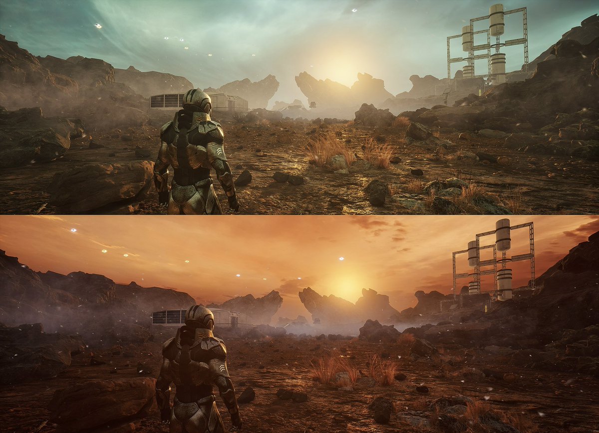 Some of my several moods inspired by Starfield UE5 Lumen Nanite Sun and ...